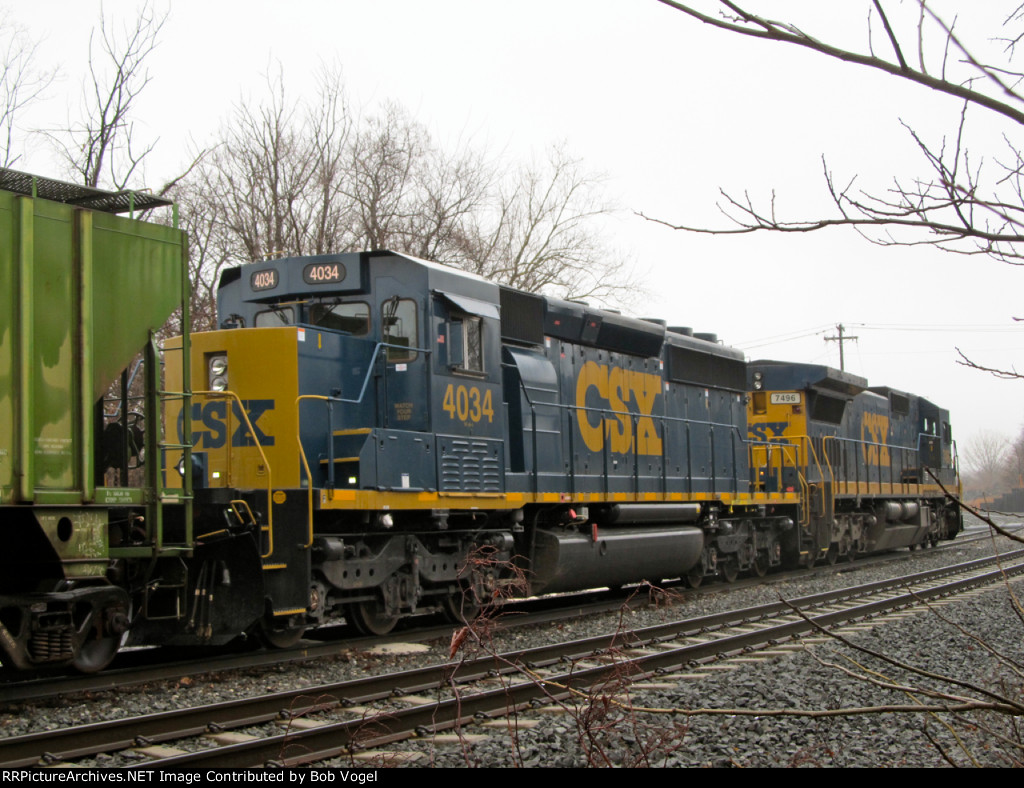 CSX 4034 and 7496